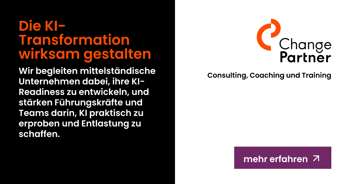 Die KI-Transformation wirksam gestalten