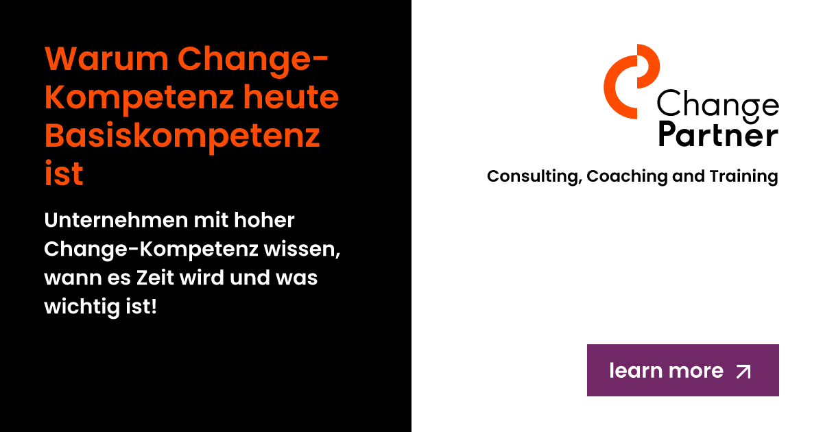 Warum Change-Kompetenz heute Basiskompetenz ist